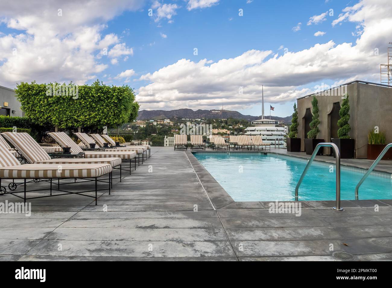 You know you are in Hollywood just by what you see - the Hollywood sign ...