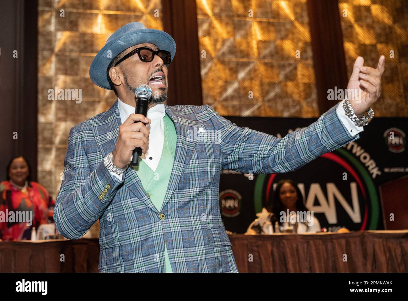 Al B. Sure performs during Women Empowerment Luncheon at NAN 2023 ...