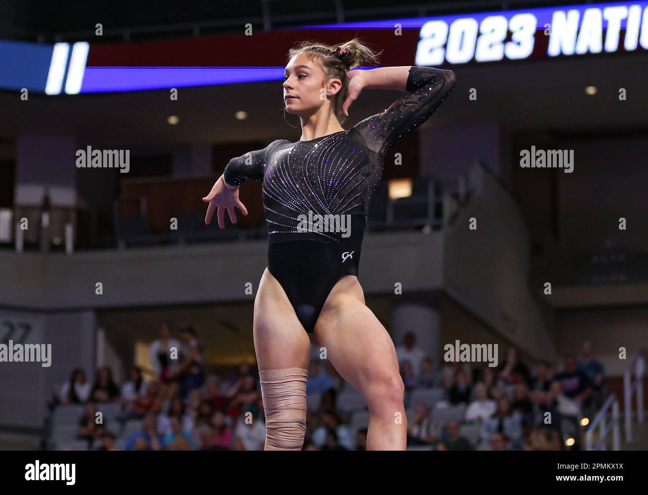 Fort Worth, TX, USA. 13th Apr, 2023. Utah's Grace McCallum competes on ...