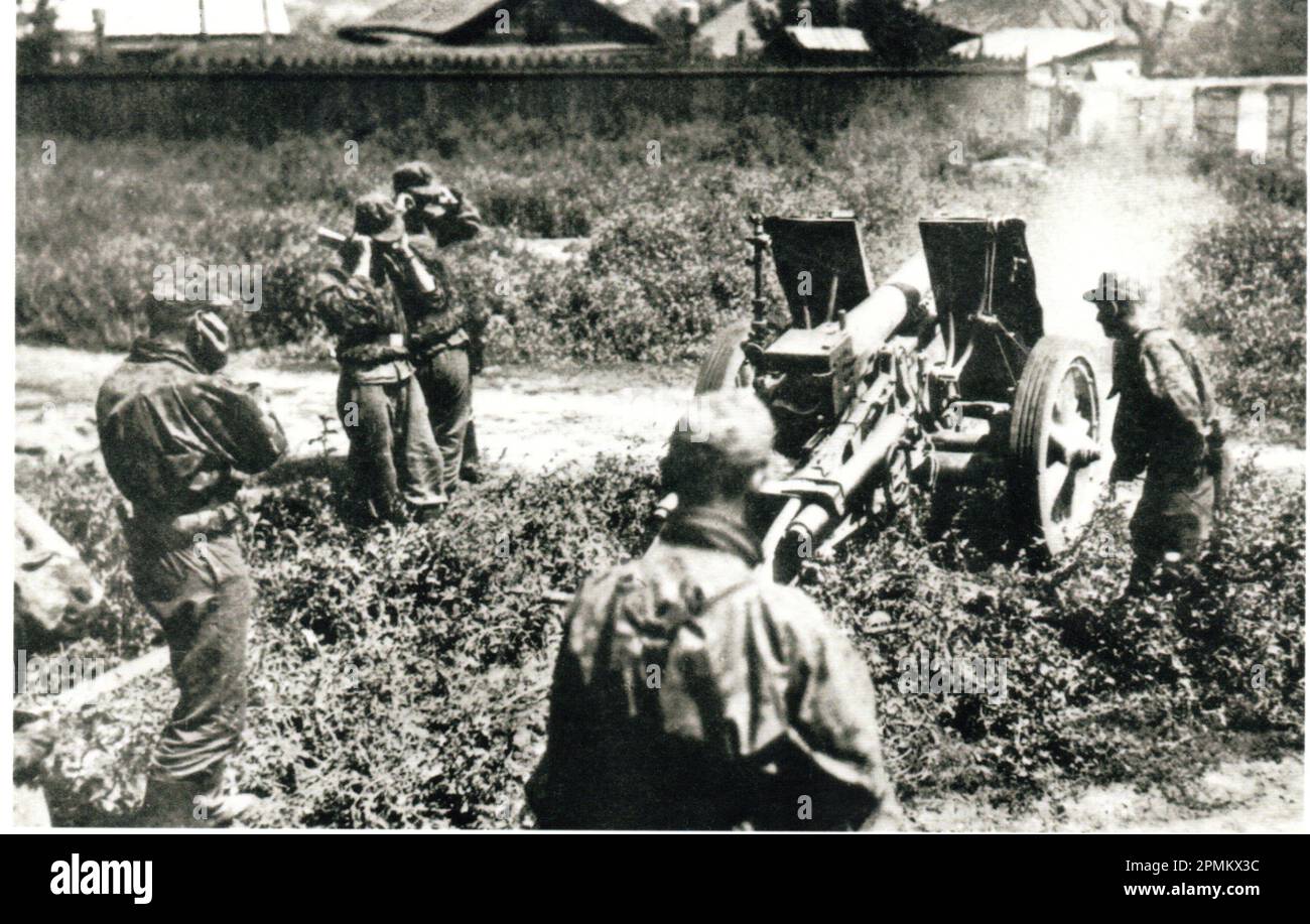 World War Two B&W photo German Soldiers of the 5th SS Wiking Division ...