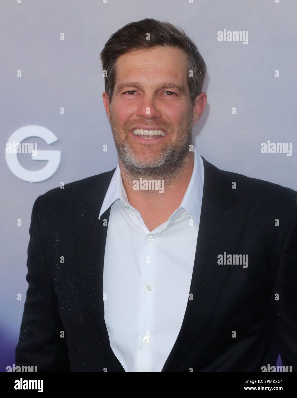 Westwood, USA. 13th Apr, 2023. Geoff Stults arrives at The premiere of ...