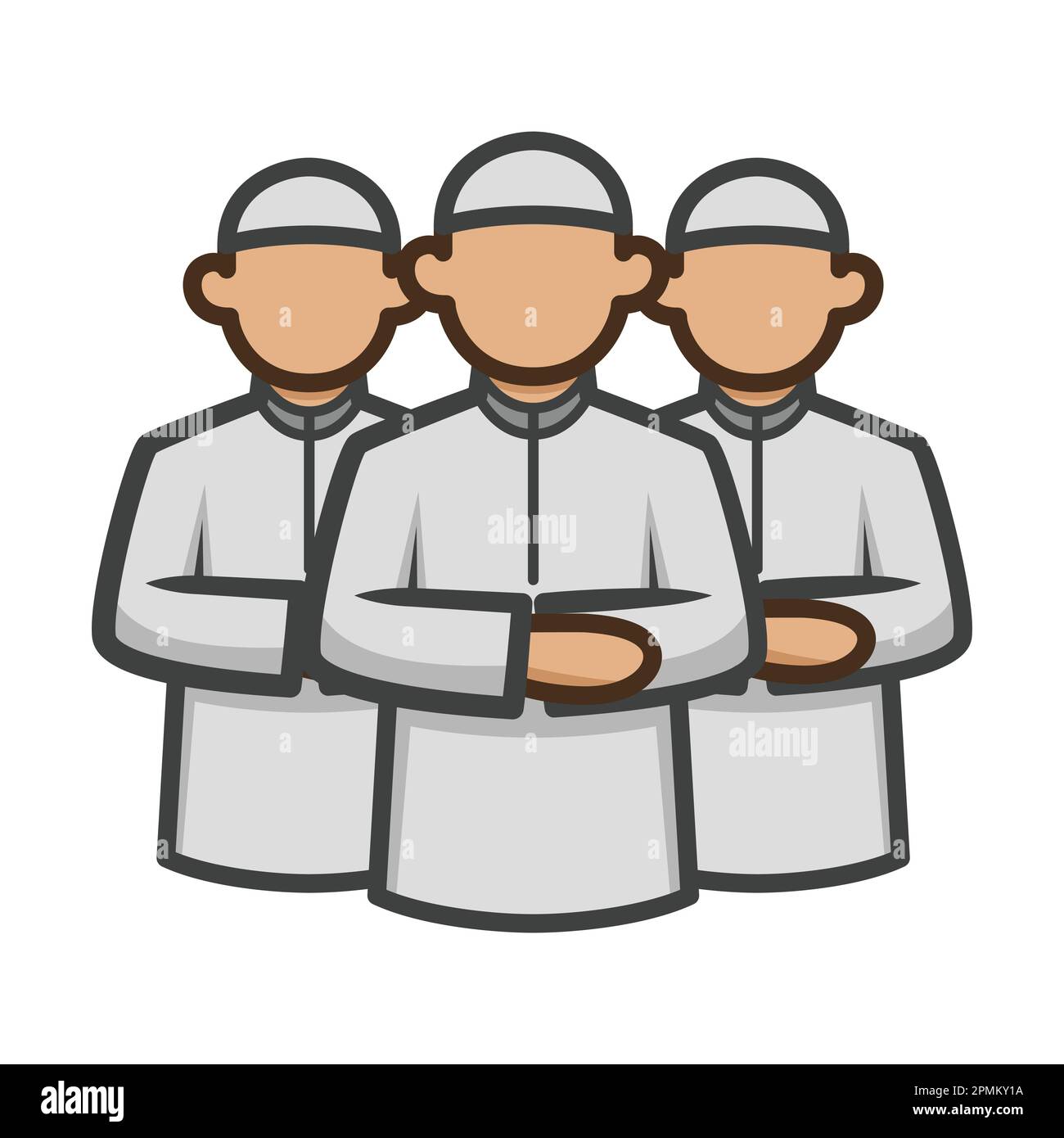 Islamic prayers Stock Vector Images - Alamy