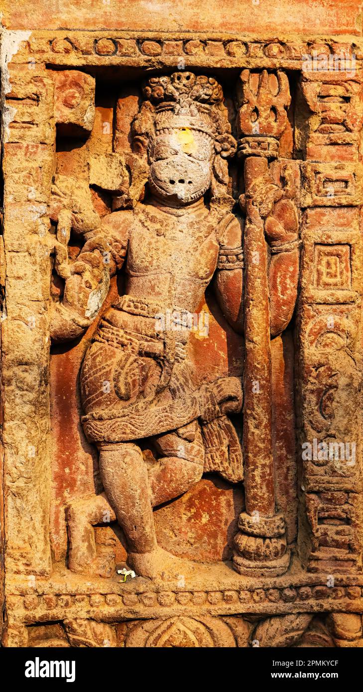 Broken Sculpture of Lord Shiva on the Parshurameshwara Temple ...
