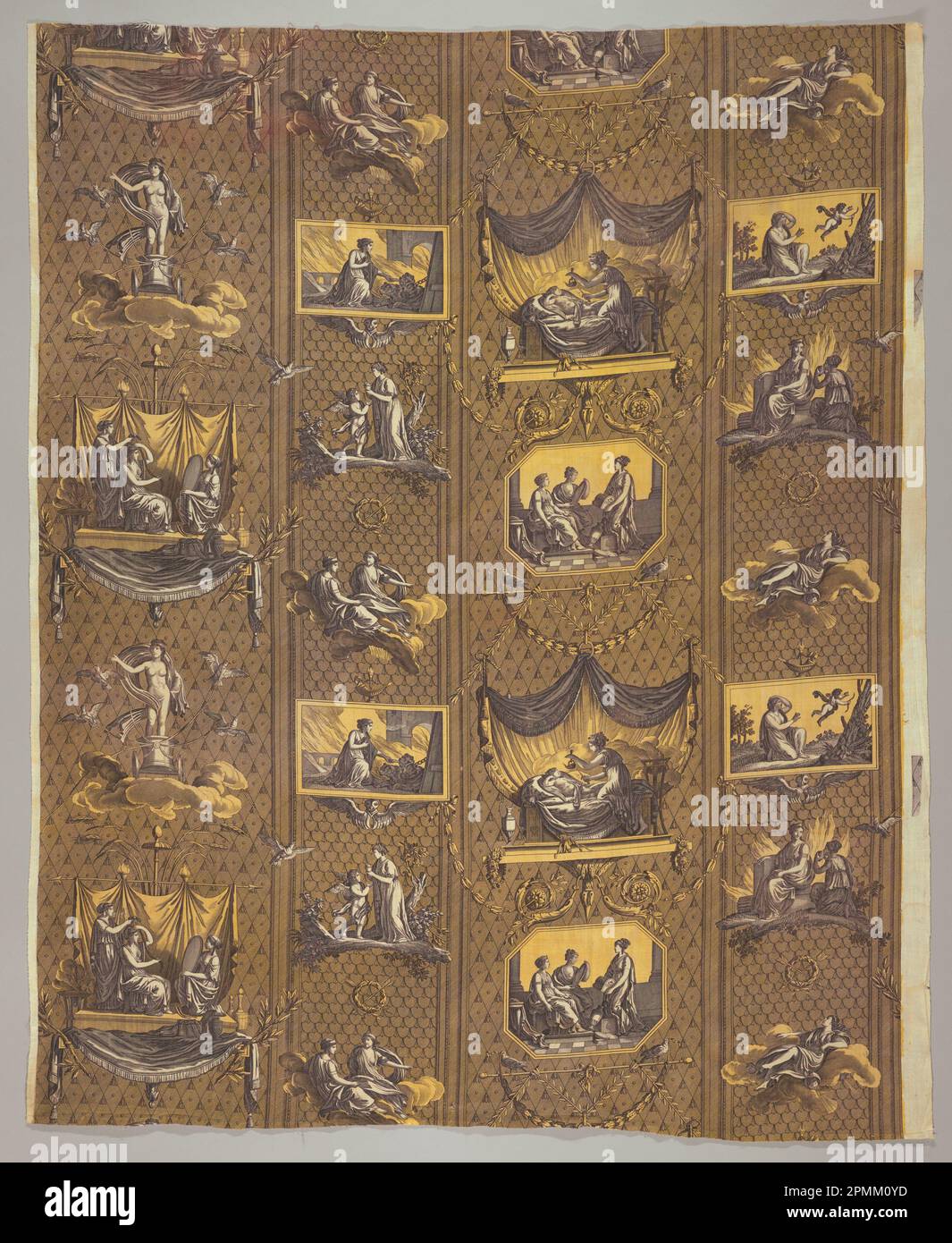 Textile (France); Designed by Jean-Baptiste Marie Huet (French, 1745 ...