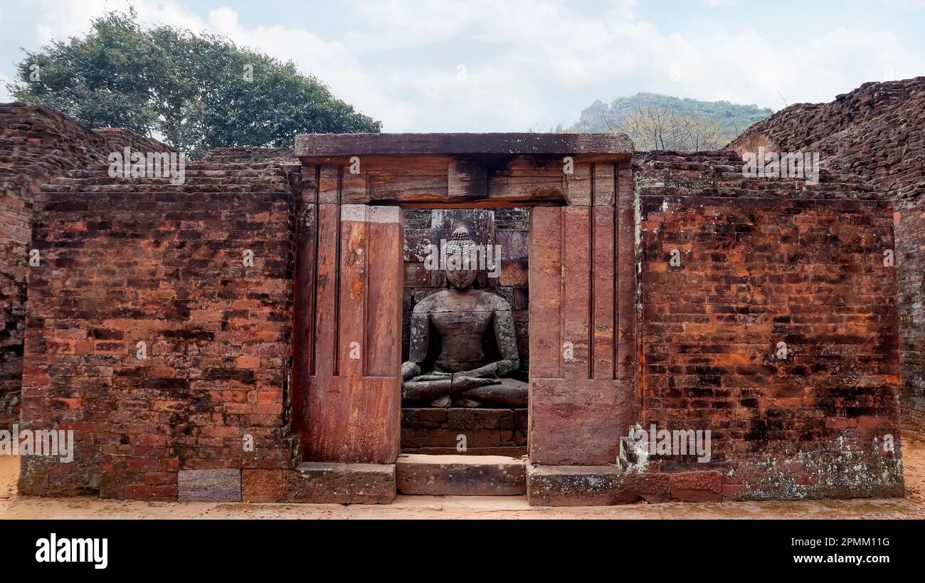 Statue of Lord Buddha in Monastery No.2, Udaygiri Buddhist Monastery ...