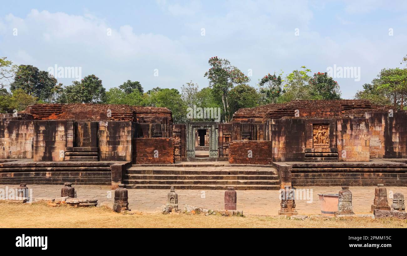 Front View of Monastery Number 1 of Ratnagiri Buddhist Monastery ...