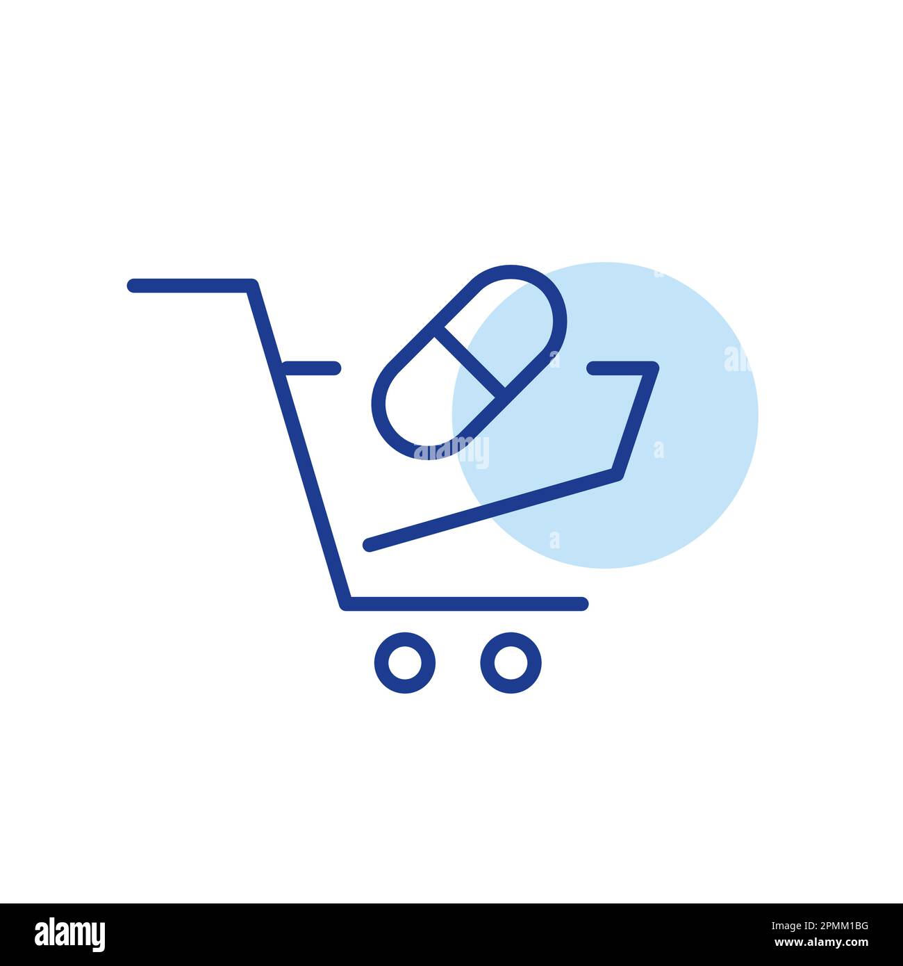 Pharmacy shopping cart icon hi-res stock photography and images - Alamy
