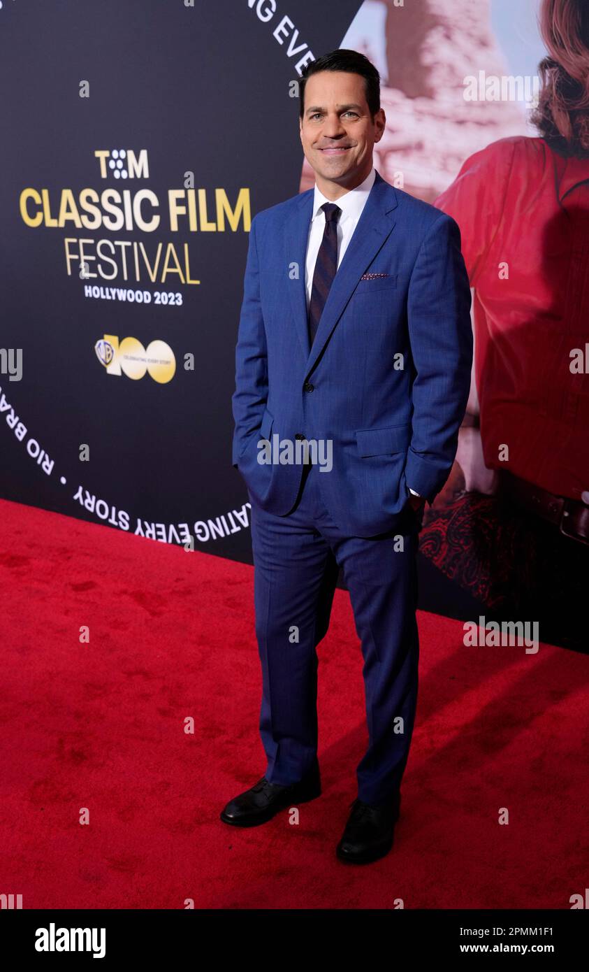 TCM host Dave Karger poses at the premiere of a 4K restoration of the ...