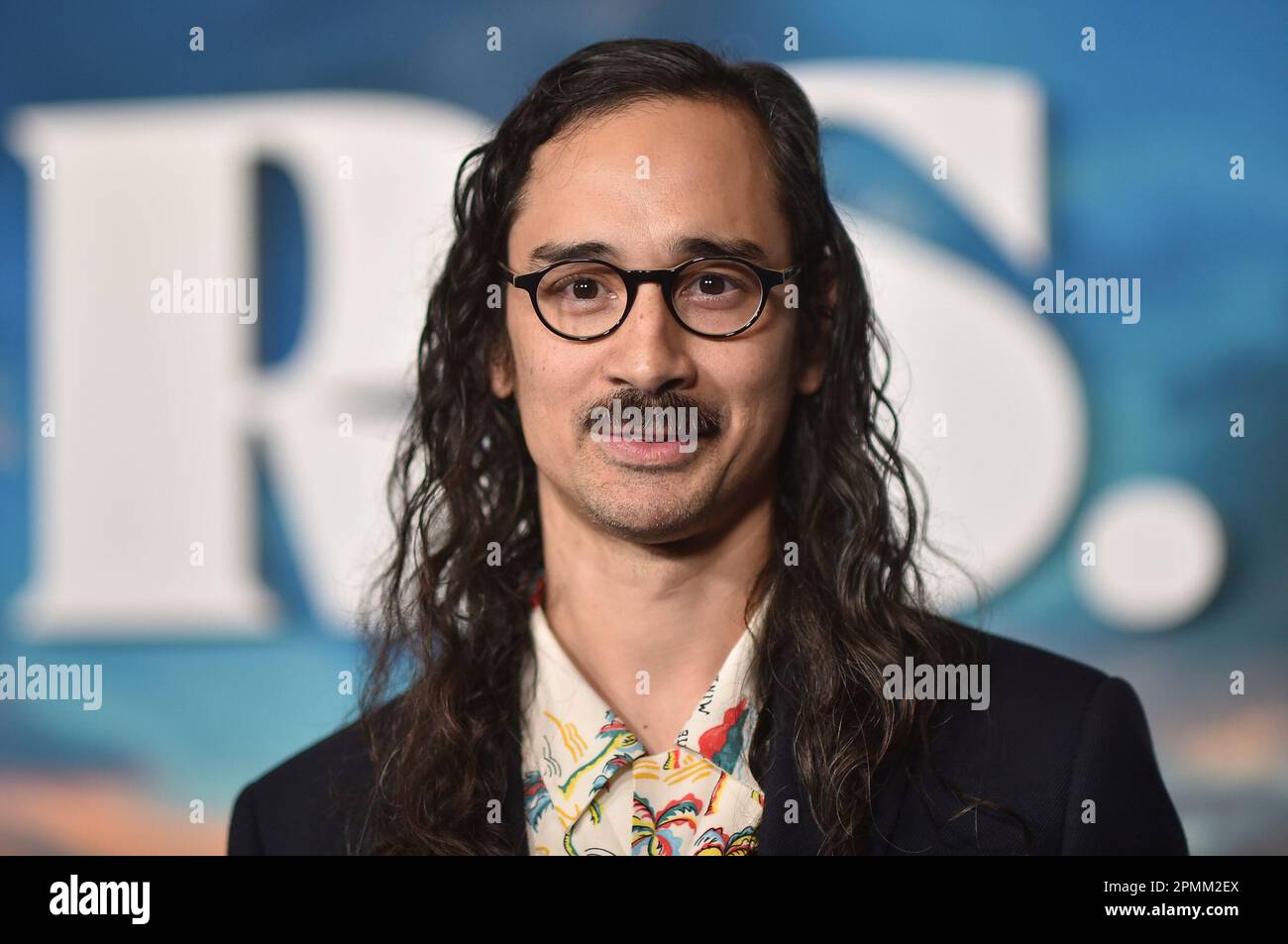 Jason Lew arrives at the premiere of "Mrs. Davis" on Thursday, April 13 ...