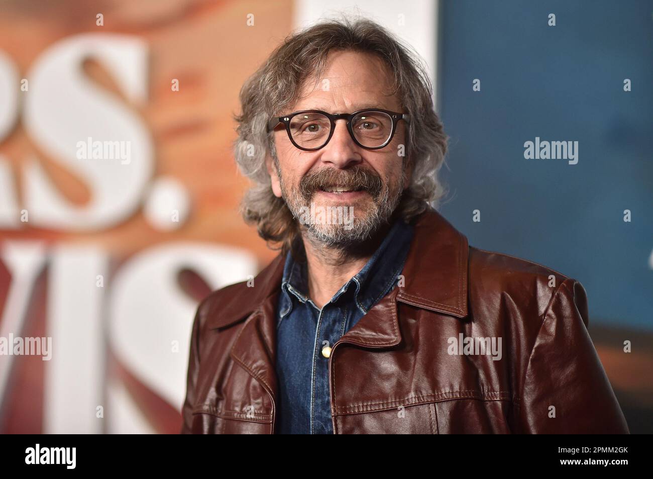 Marc Maron arrives at the premiere of "Mrs. Davis" on Thursday, April ...