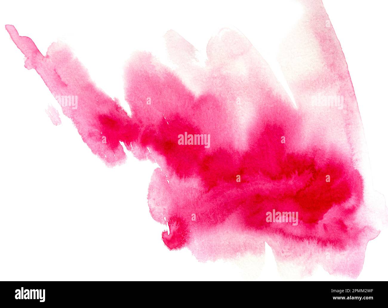 Watercolor Pink Splash Artwork Background Stock Photo - Alamy