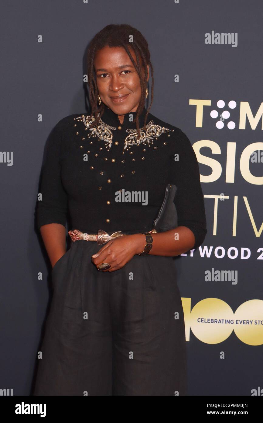 LA, USA. 13th April 2023. Ayo Robinson on the Red Carpet for World ...