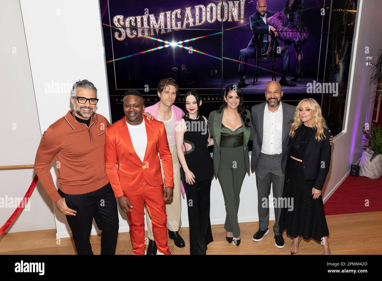 North Hollywood, USA. 13th Apr, 2023. Jaime Camil, Tituss Burgess ...