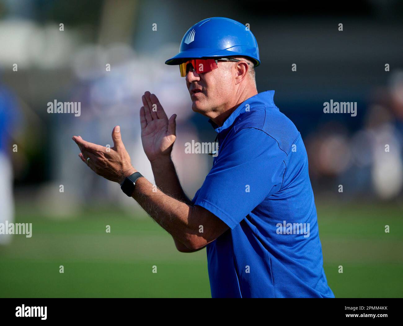IMG Academy Ascenders head coach Dave Turgeon during the IMG National ...