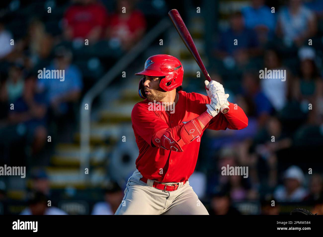 Clearwater Threshers Gabriel Rincones Jr. (45) bats during a MiLB ...
