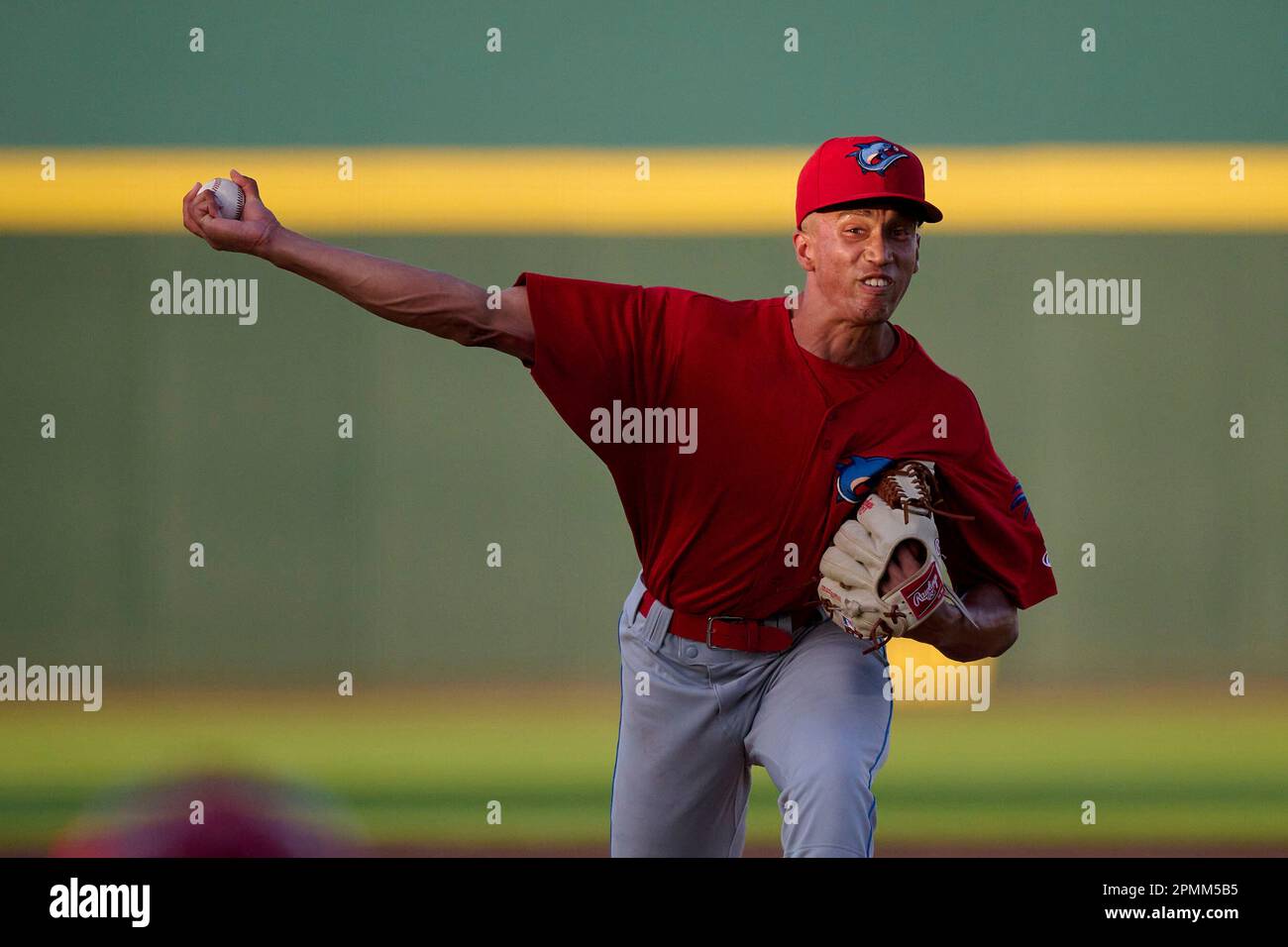 Clearwater Threshers pitcher Alex McFarlane (47) during a MiLB Florida ...