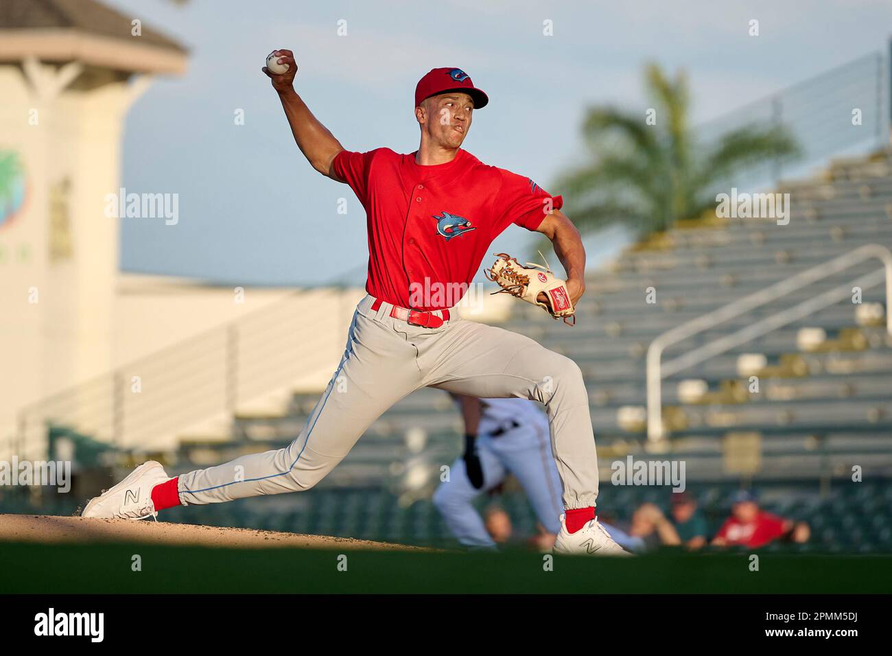 Clearwater Threshers pitcher Alex McFarlane (47) during a MiLB Florida ...