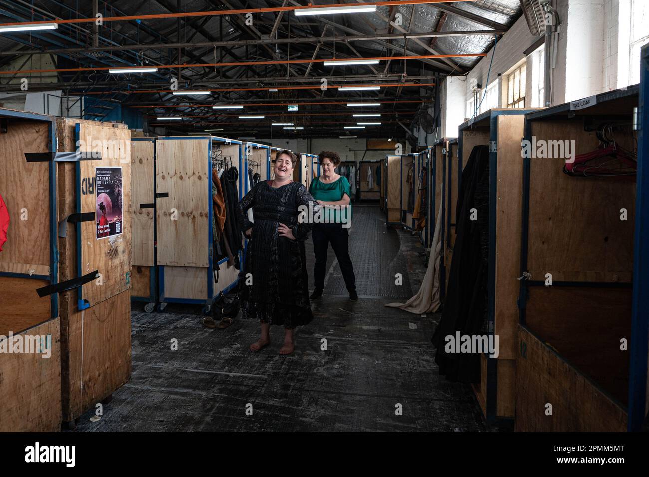 Members of there public are seen shopping for costume clearance sale at ...
