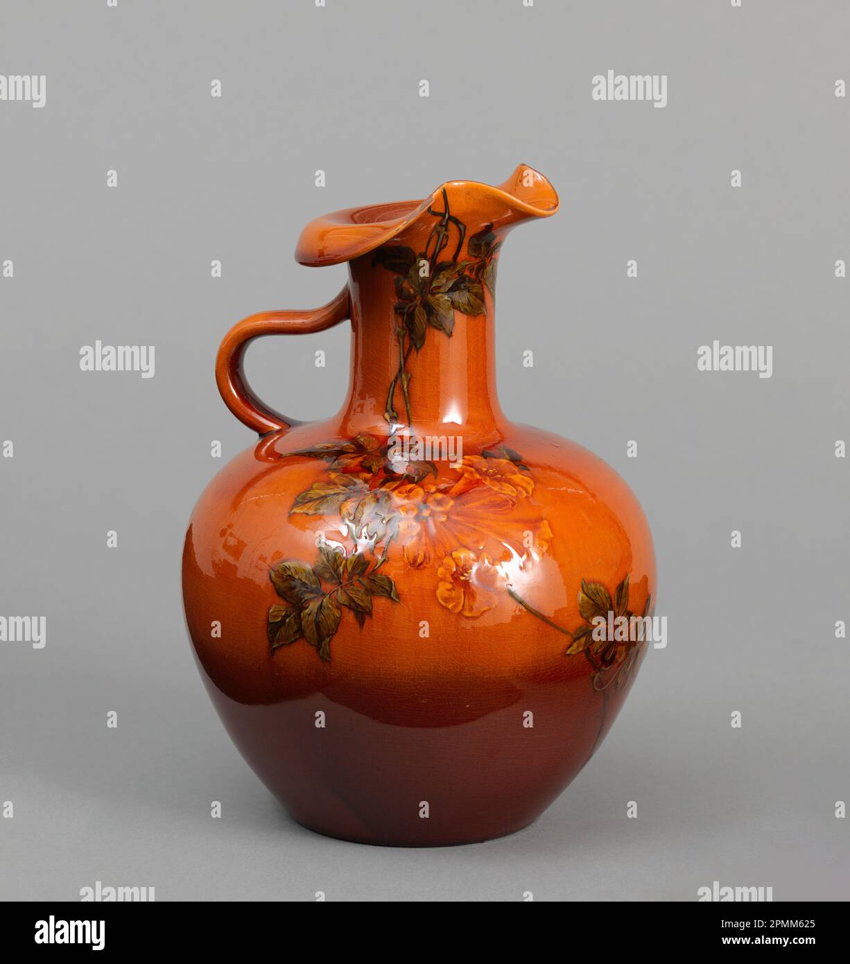 Ewer (USA); Manufactured by Rookwood Pottery (United States); Decorated ...