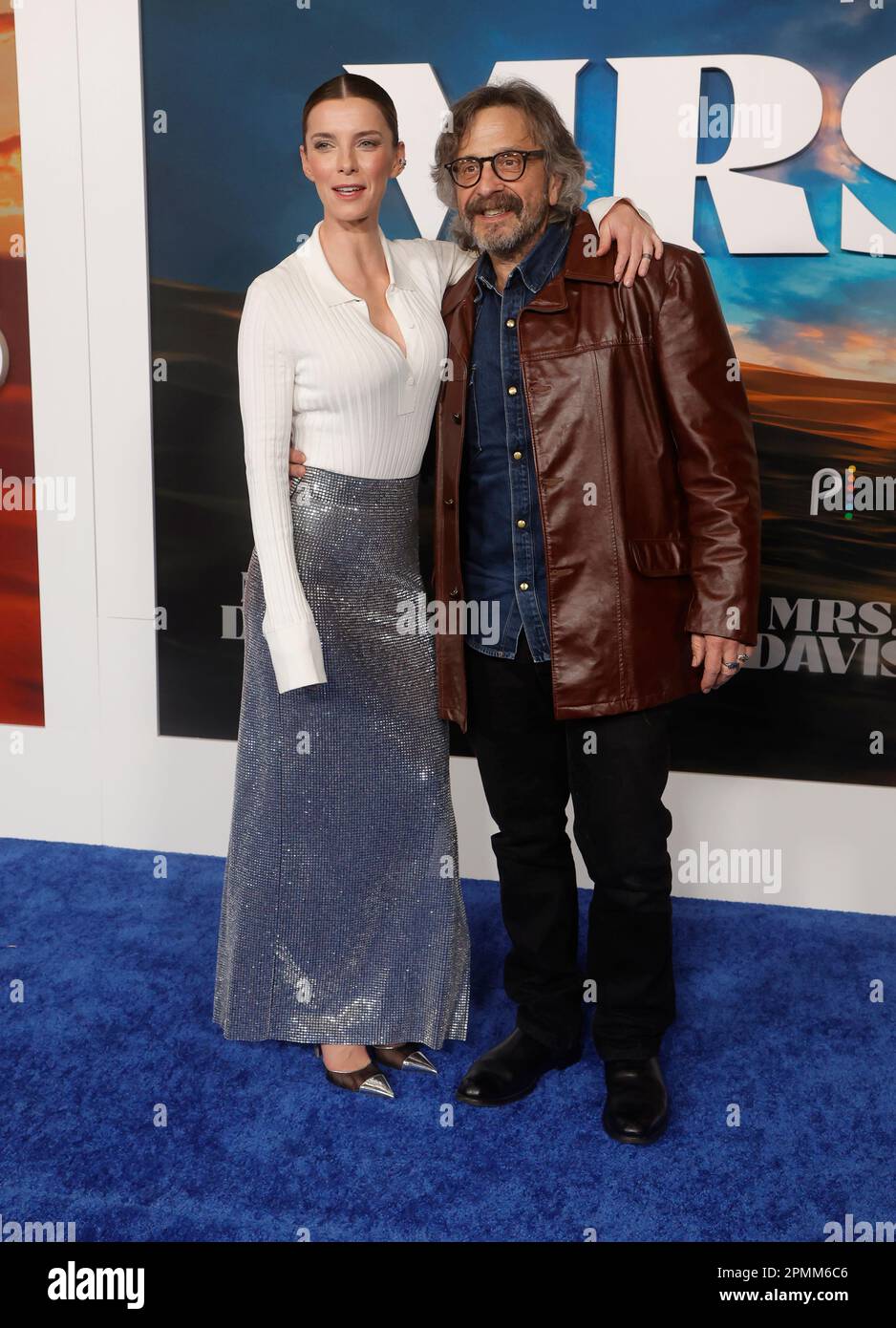 Los Angeles, California, USA. 13th Apr, 2023. Betty Gilpin, Marc Maron ...