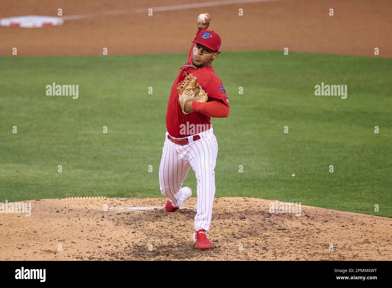 Clearwater Threshers pitcher Jonh Henriquez (6) during an MiLB Florida ...