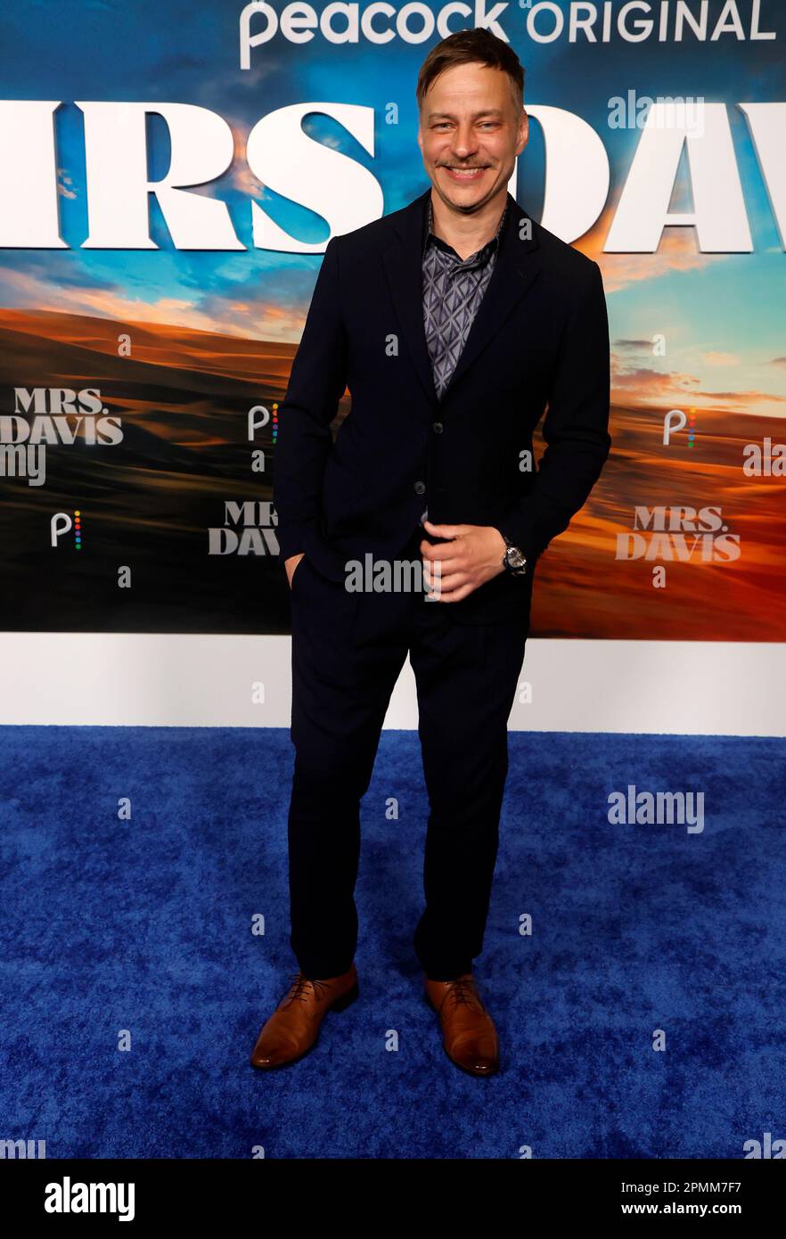 Los Angeles, California, USA. 13th Apr, 2023. Tom Wlaschiha. 'Mrs. Davis' Premiere held at DGA ...