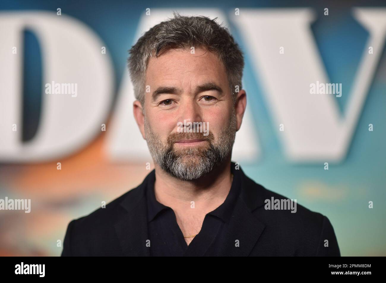 Owen Harris arrives at the premiere of "Mrs. Davis" on Thursday, April ...