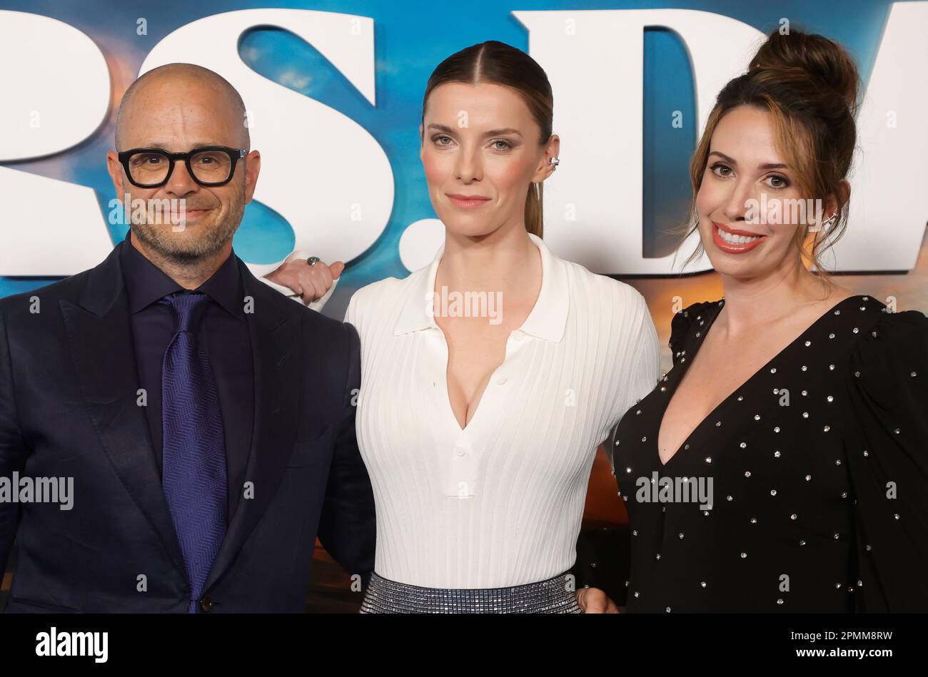 13 April 2023 Los Angeles, California - Damon Lindellof, Betty Gilpin ...