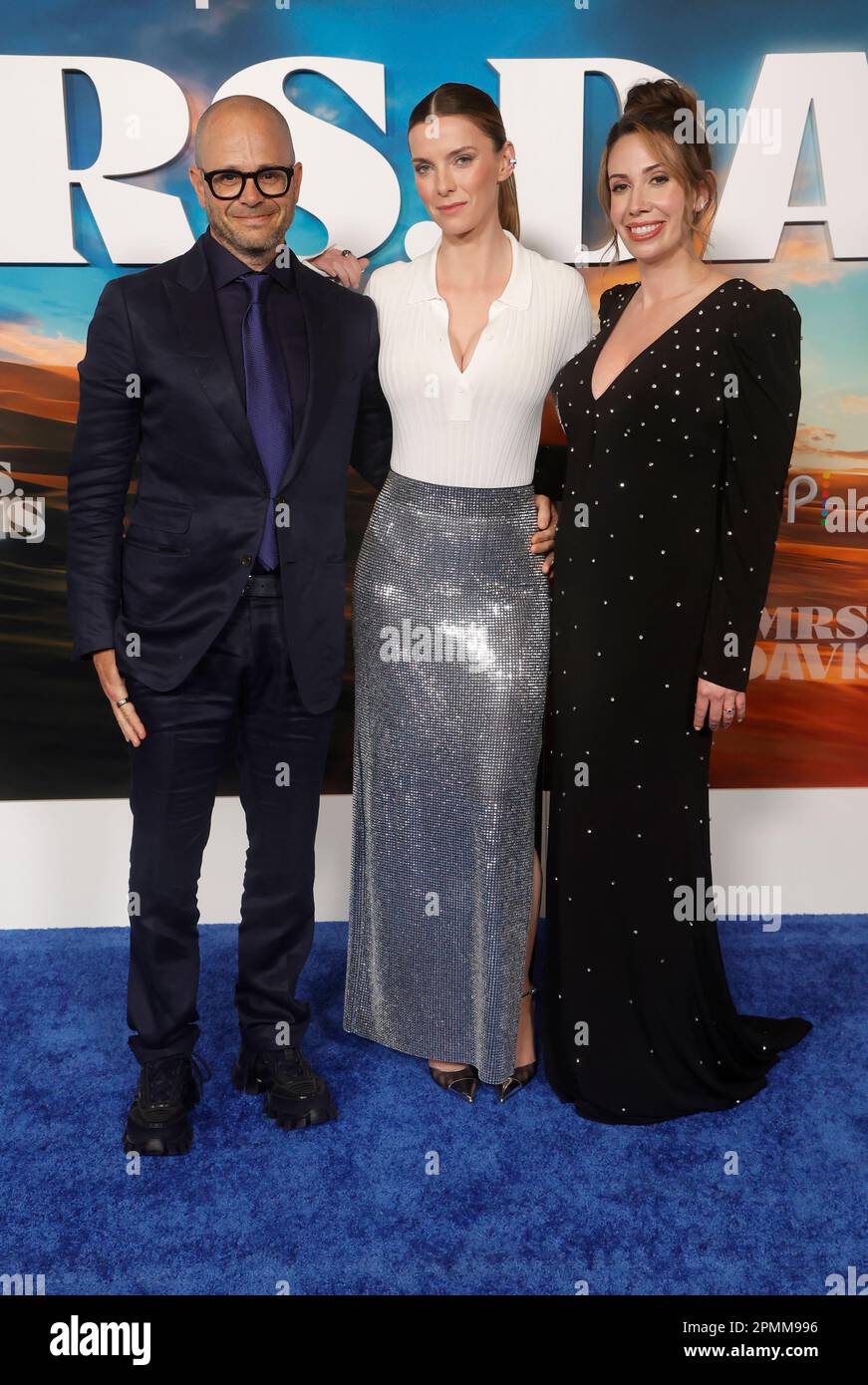 13 April 2023 Los Angeles, California - Damon Lindellof, Betty Gilpin ...