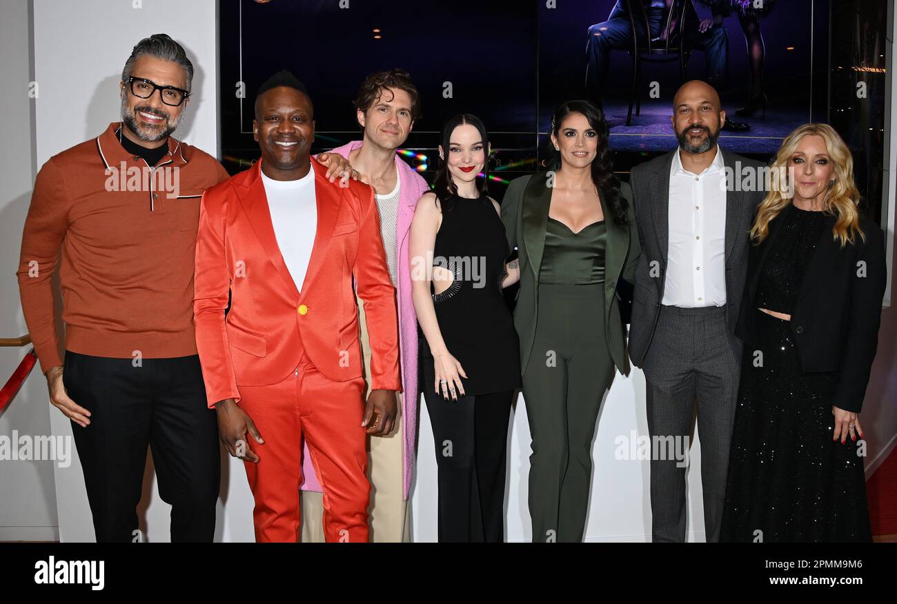 Hollywood, USA. 13th April, 2023. Jaime Camil, Tituss Burgess, Aaron ...