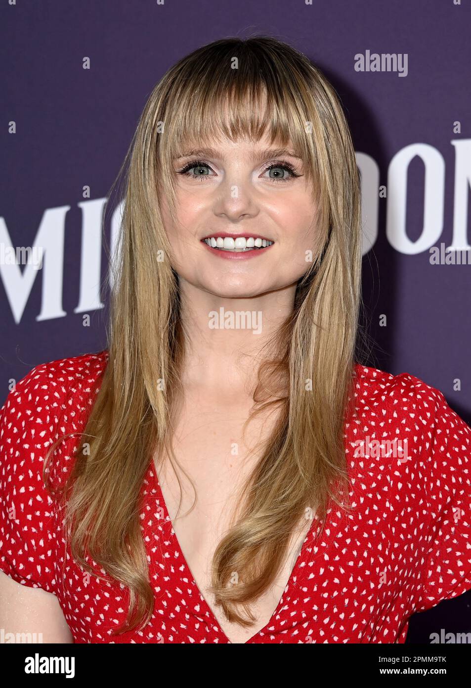 Hollywood, USA. 13th April, 2023. Kayla Cromer arriving at Apple TV+’s ...