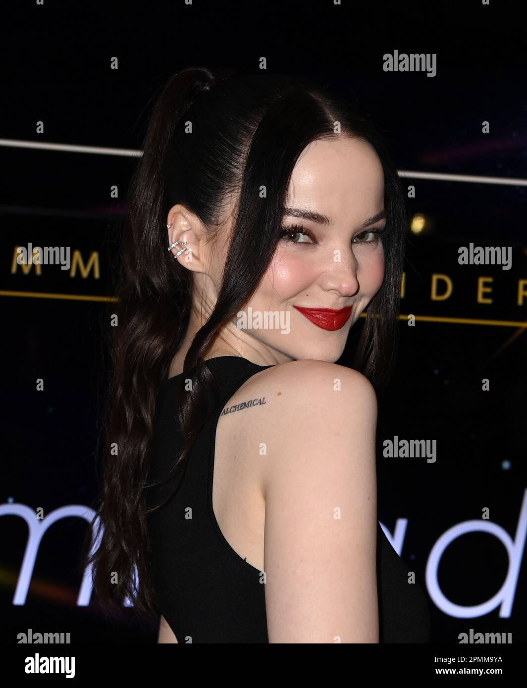 Hollywood, USA. 13th April, 2023. Dove Cameron arriving at Apple TV+’s ...