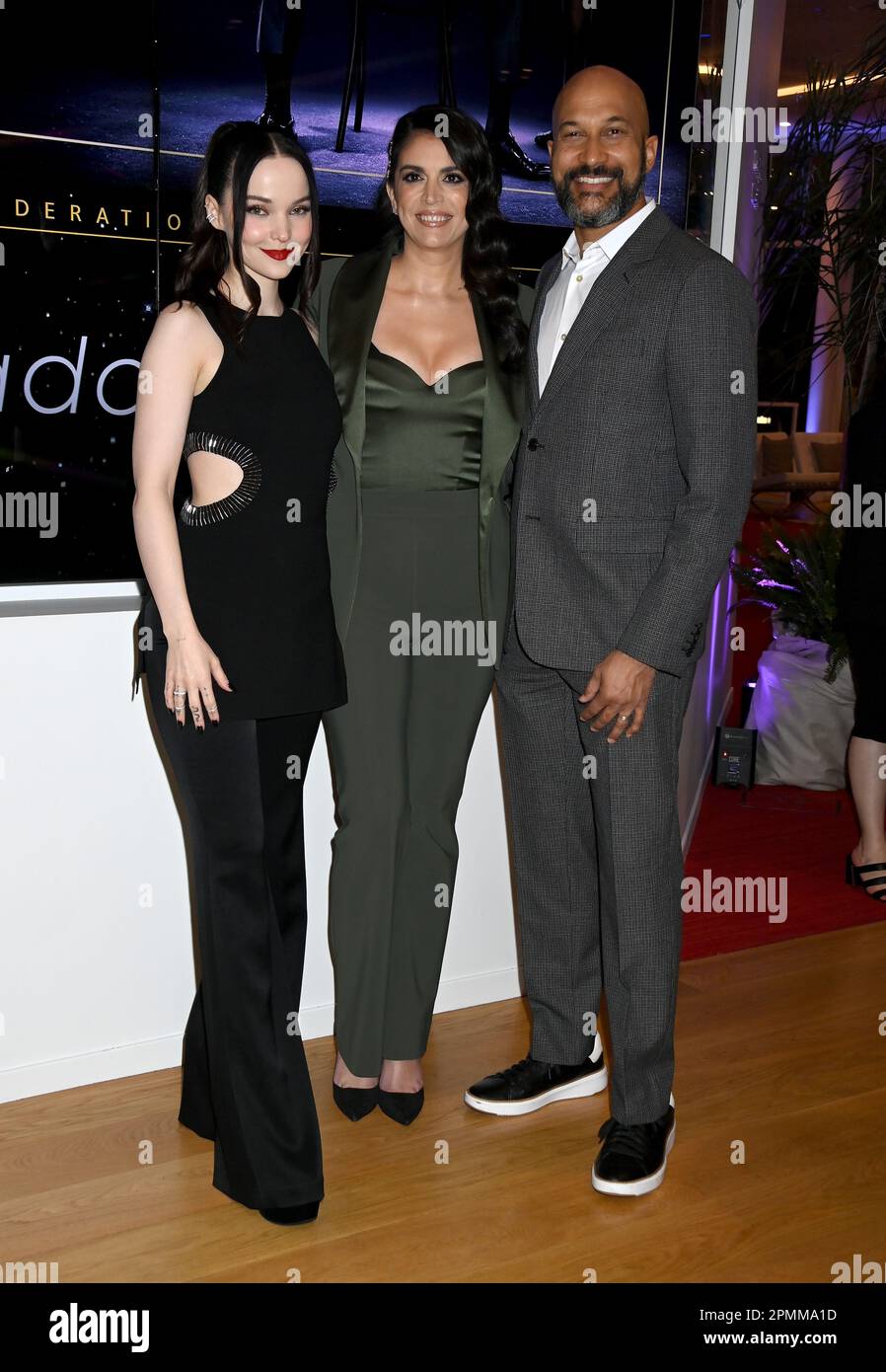 Hollywood, USA. 13th April, 2023. Dove Cameron, Cecily Strong and ...