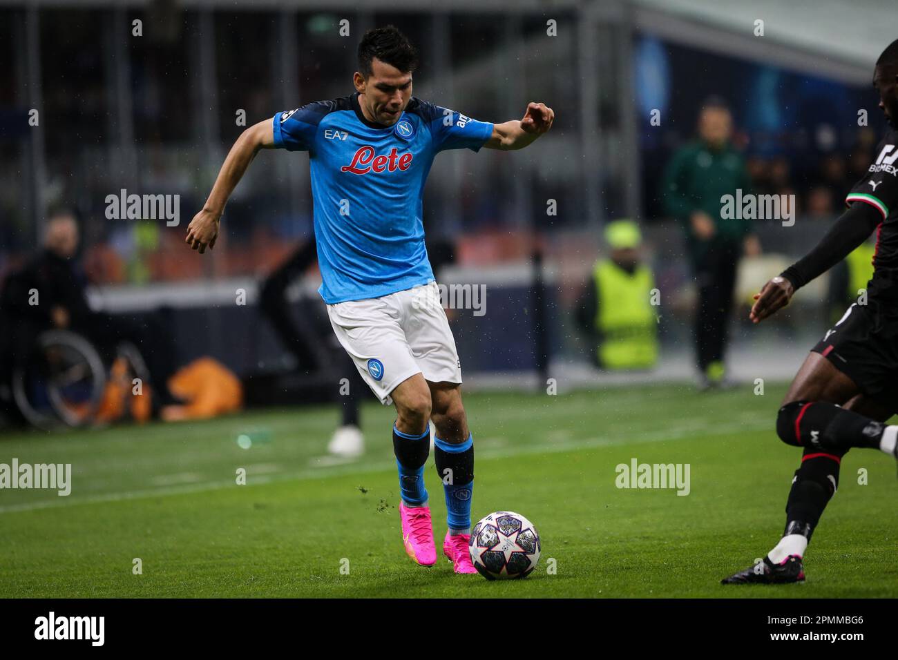 Hirving Lozano, Napoli player Stock Photo - Alamy