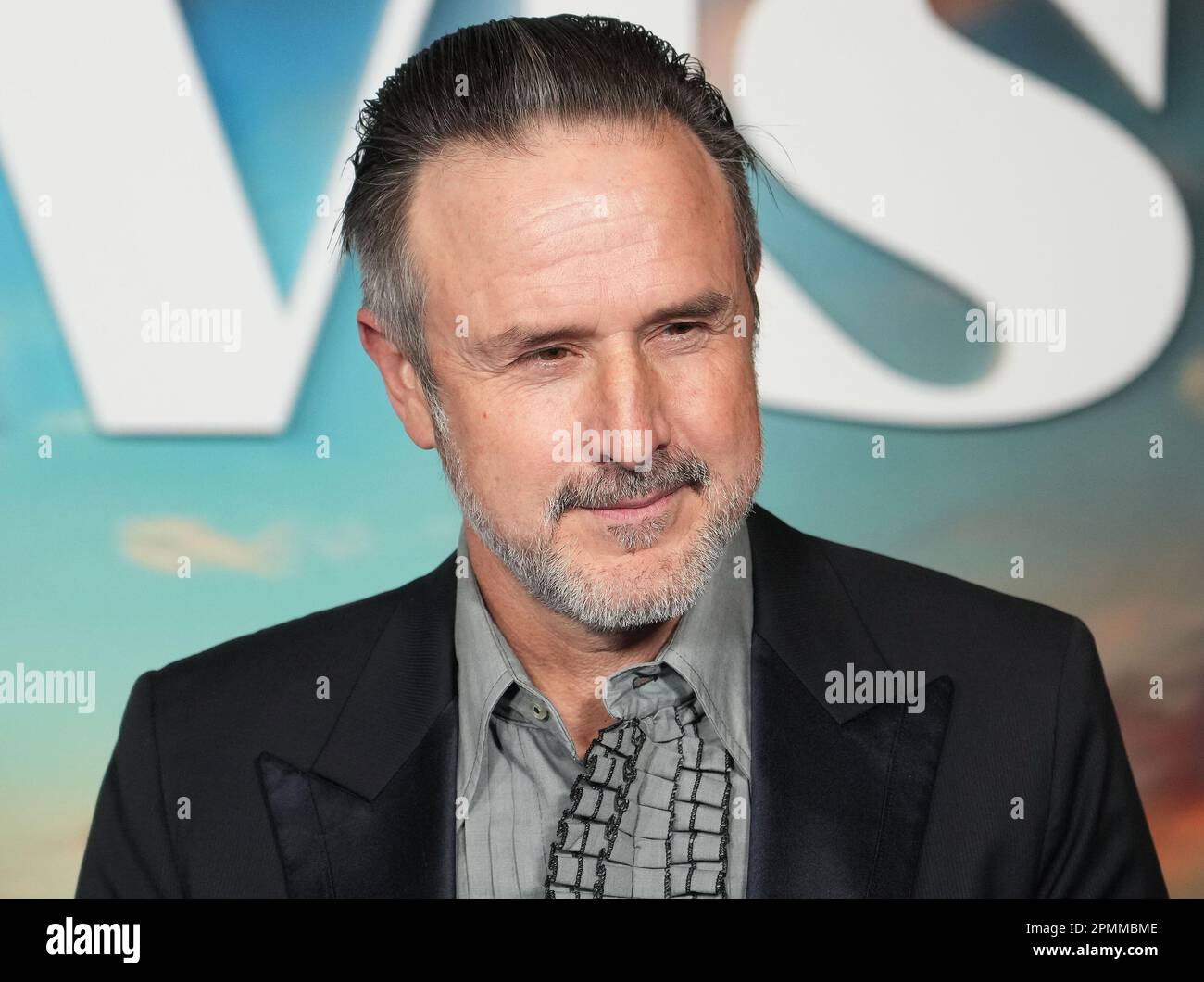 Los Angeles, USA. 13th Apr, 2023. David Arquette arrives at the Peacock's MRS. DAVIS Los Angeles ...