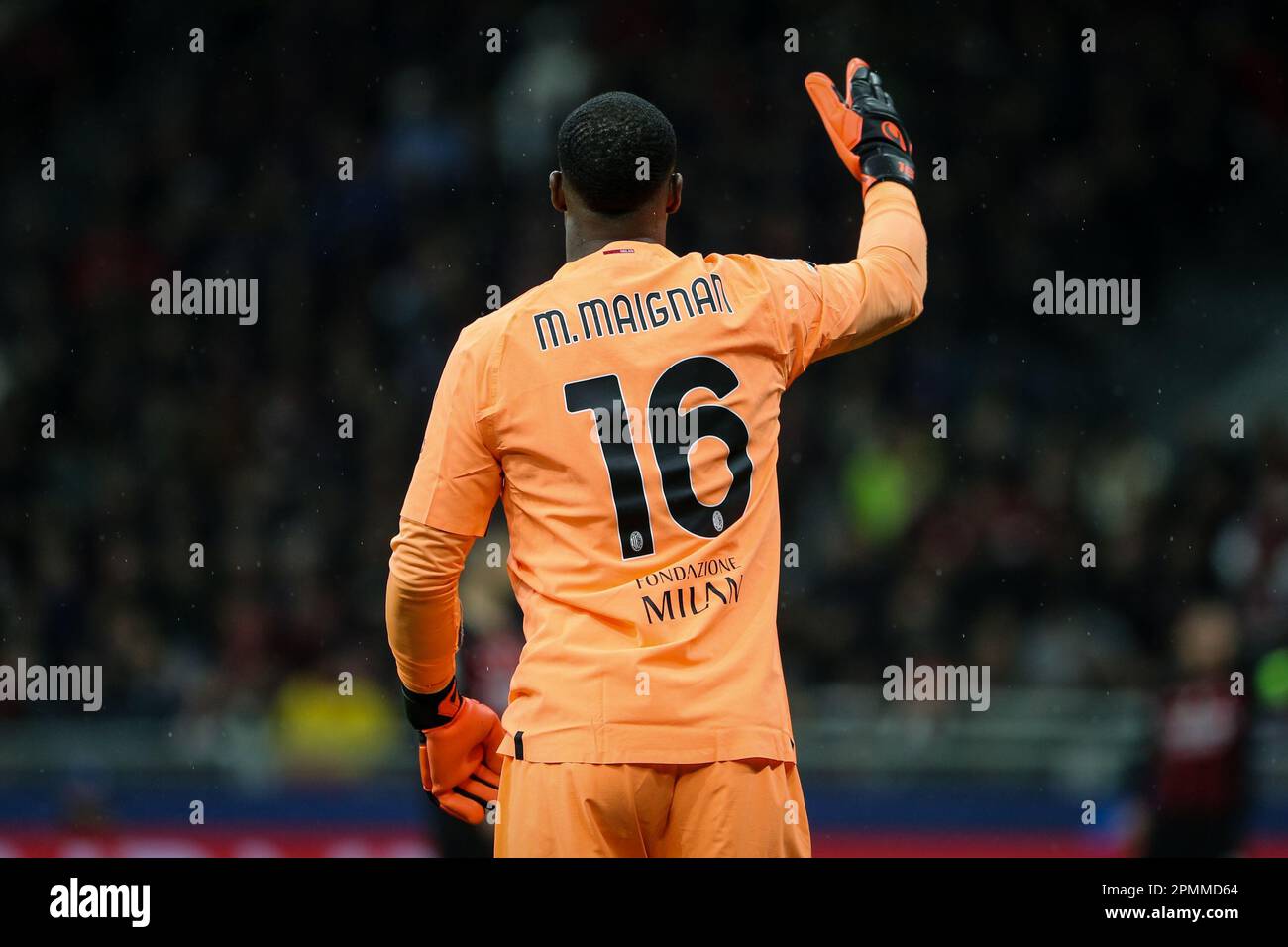 Mike Maignan, Milan goalkeeper Stock Photo - Alamy
