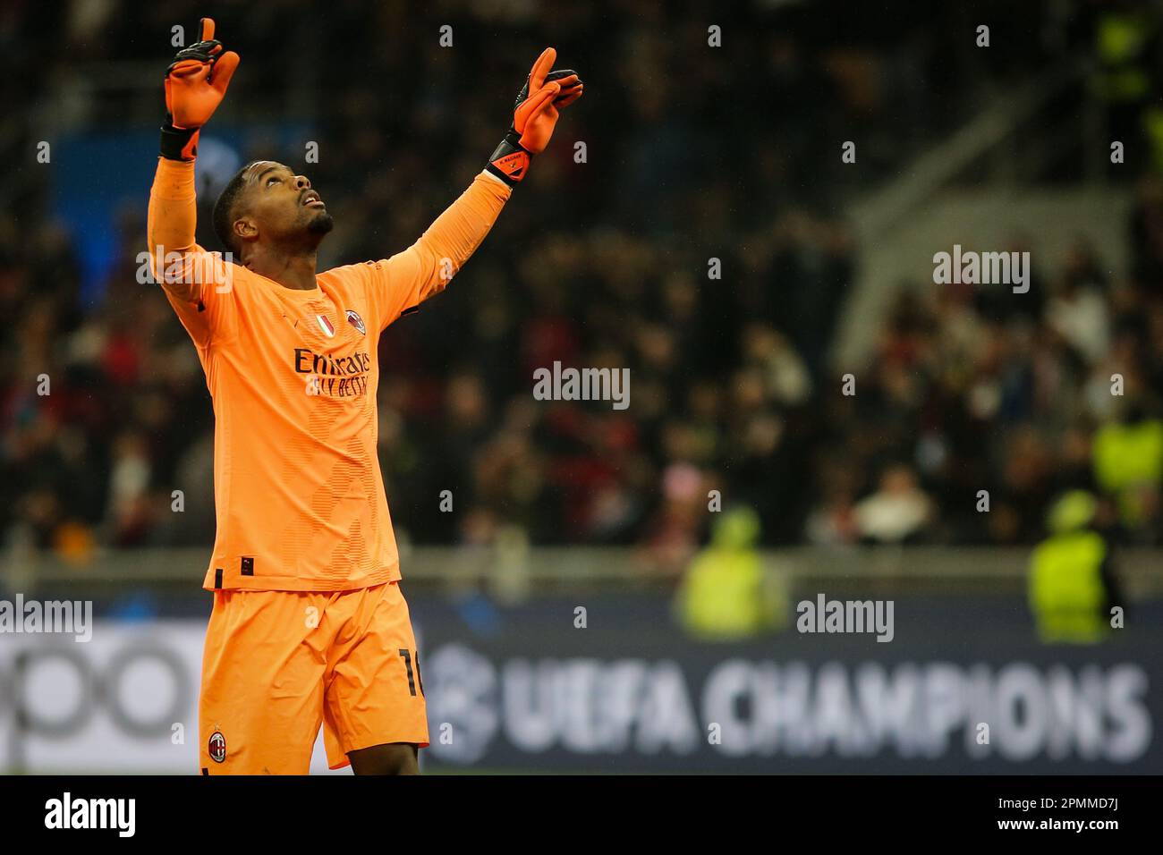 Mike Maignan, Milan goalkeeper Stock Photo - Alamy