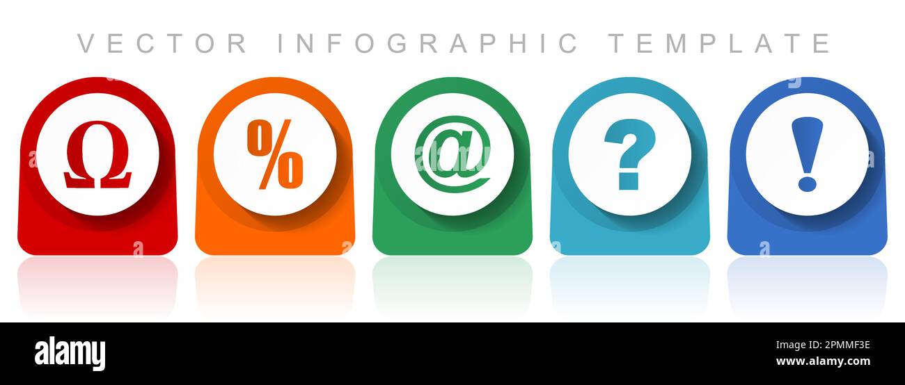 Symbols icon set, flat design miscellaneous colorful icons such as ...