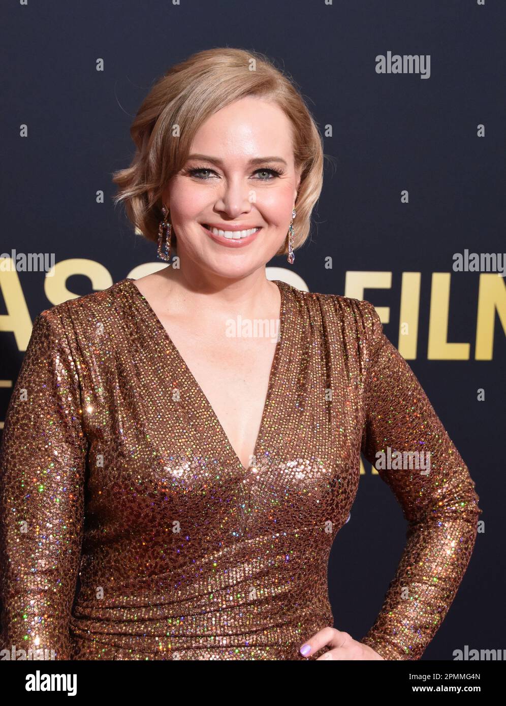 Los Angeles, California, USA . 13th April 2023 Television Host Alicia ...