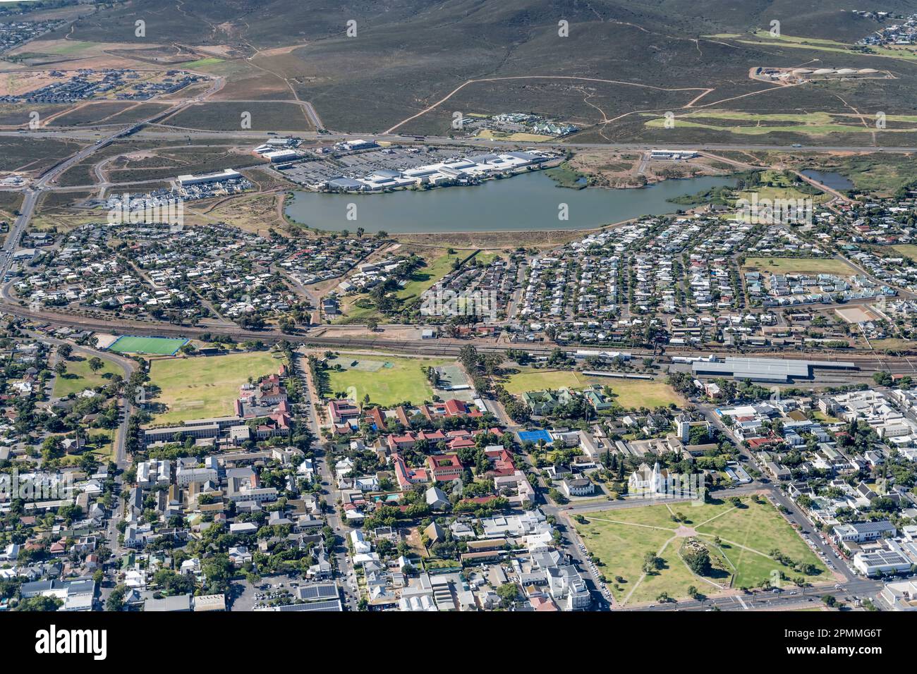 Aerial worcester south africa hi-res stock photography and images - Alamy
