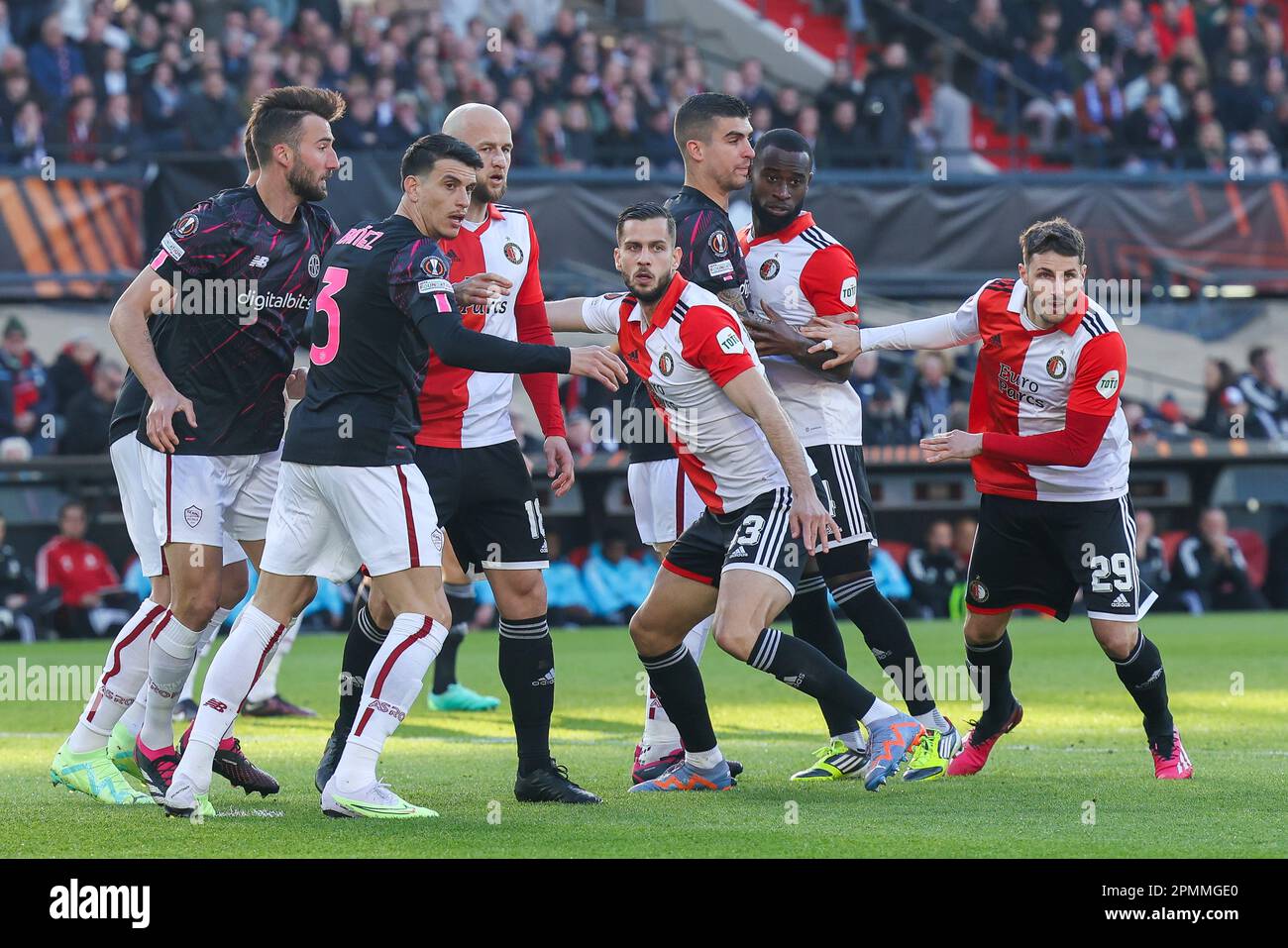 13-04-2023: Sport: Feyenoord v AS Roma ROTTERDAM, NETHERLANDS - APRIL ...