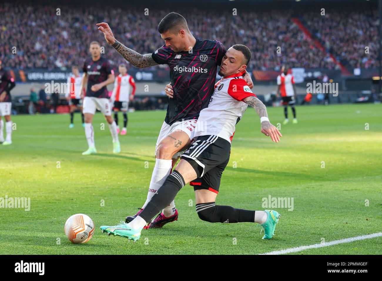 13-04-2023: Sport: Feyenoord v AS Roma ROTTERDAM, NETHERLANDS - APRIL ...