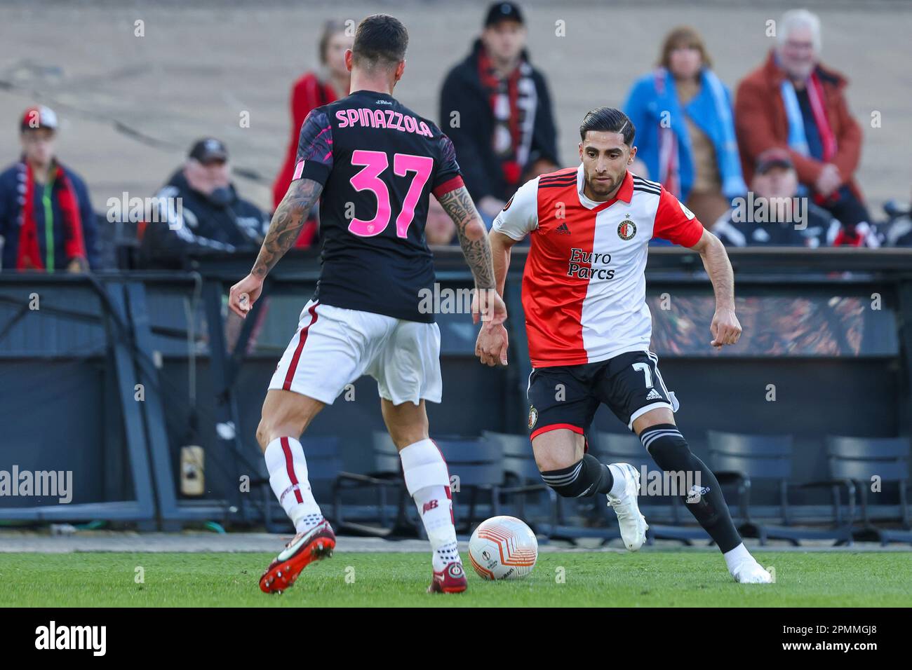 13-04-2023: Sport: Feyenoord v AS Roma ROTTERDAM, NETHERLANDS - APRIL ...