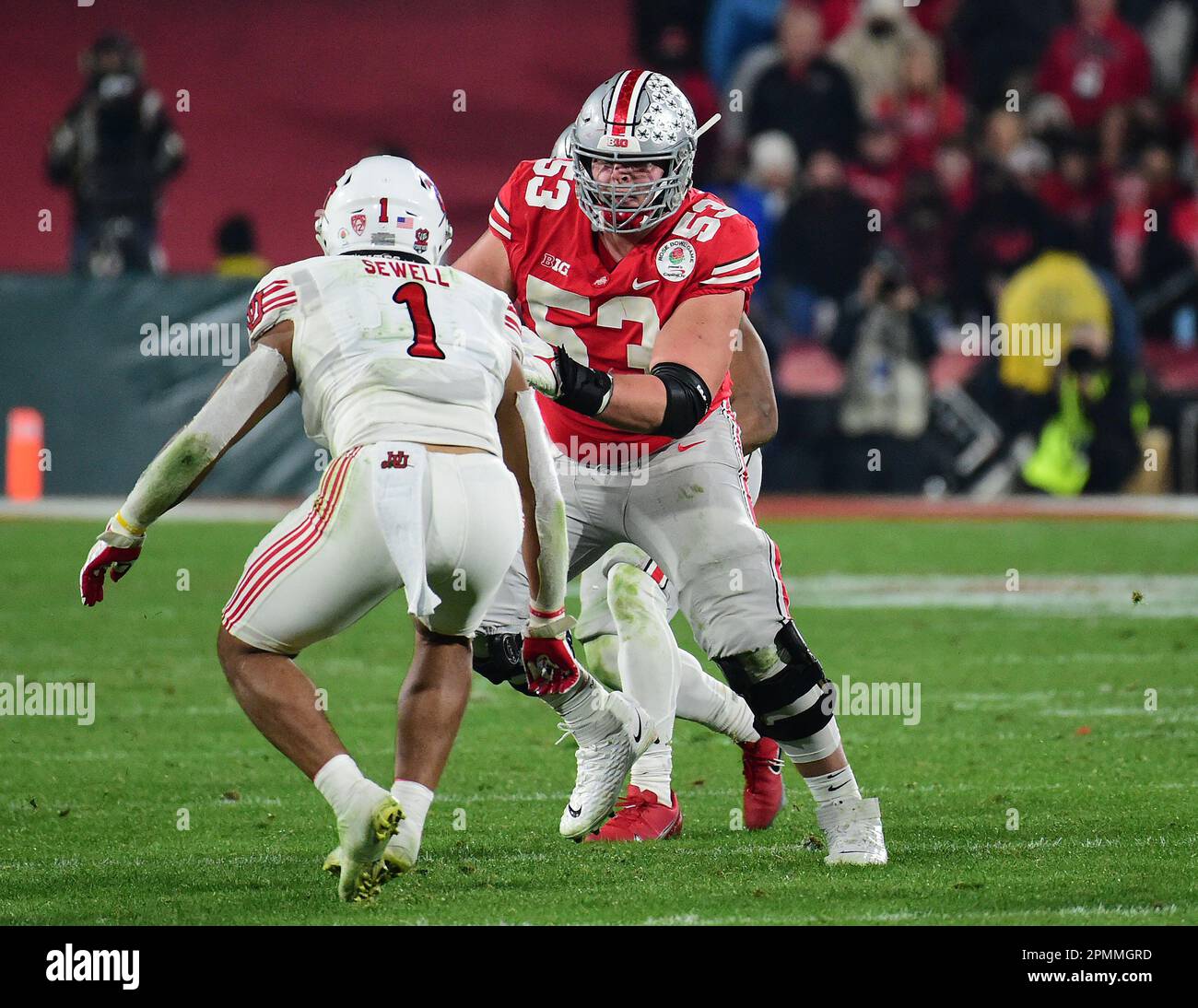 (FILE PHOTOS).former Ohio State buckeye Center (53) Luke Wypler is ...
