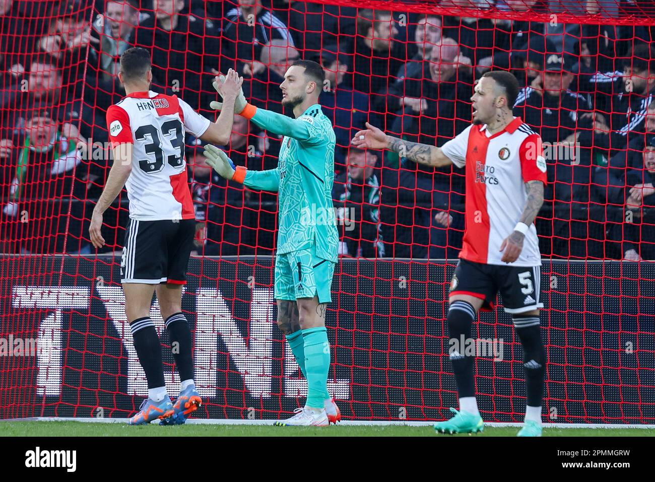 Feyenoord justin bijlow and david hancko hi-res stock photography and images - Alamy