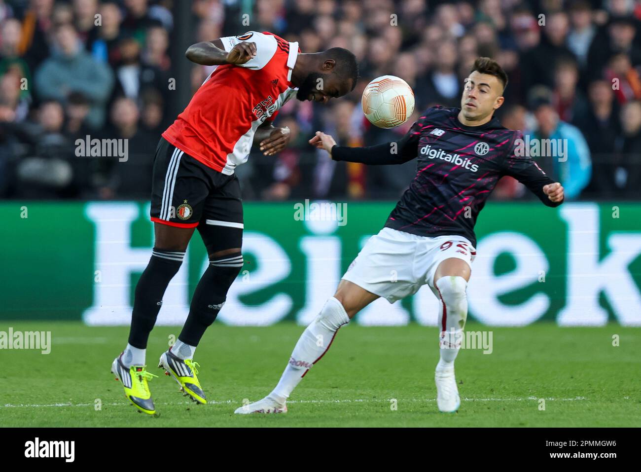 13-04-2023: Sport: Feyenoord v AS Roma ROTTERDAM, NETHERLANDS - APRIL ...