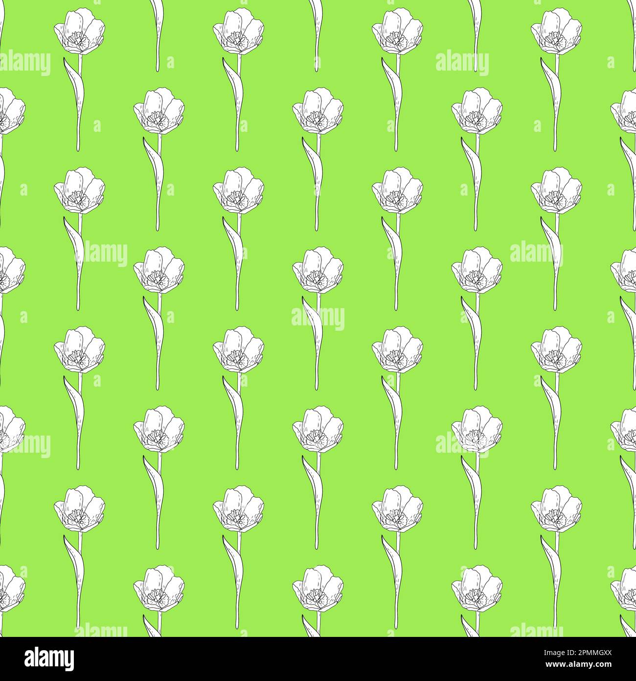 Tulip patterns Cut Out Stock Images & Pictures - Alamy