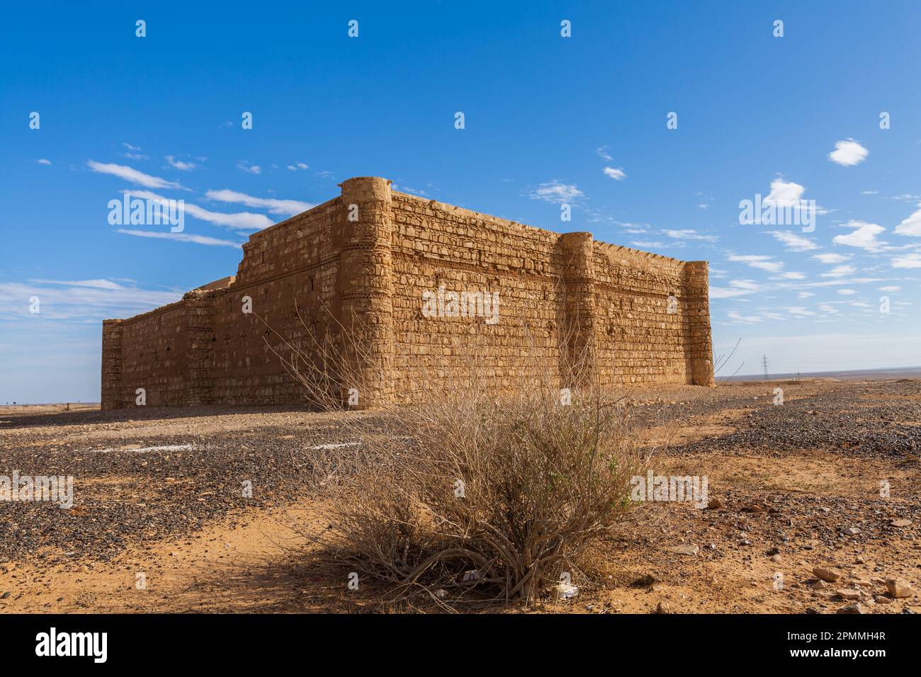 Ruins of the Desert Castles of Jordan Stock Photo - Alamy