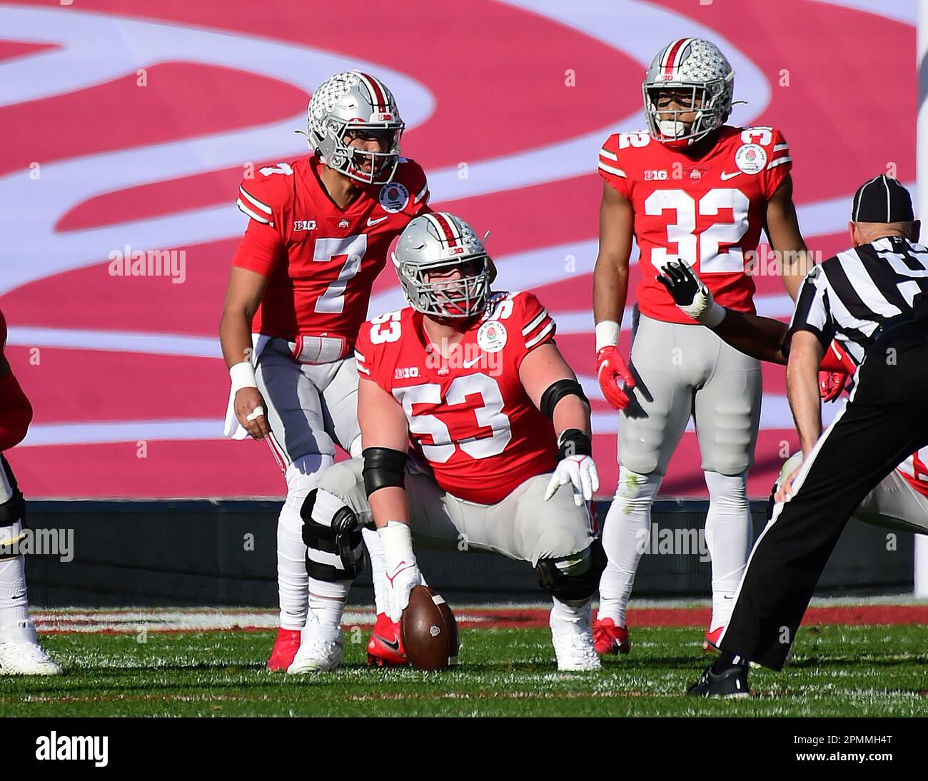 (FILE PHOTOS).former Ohio State buckeye Center (53) Luke Wypler is ...