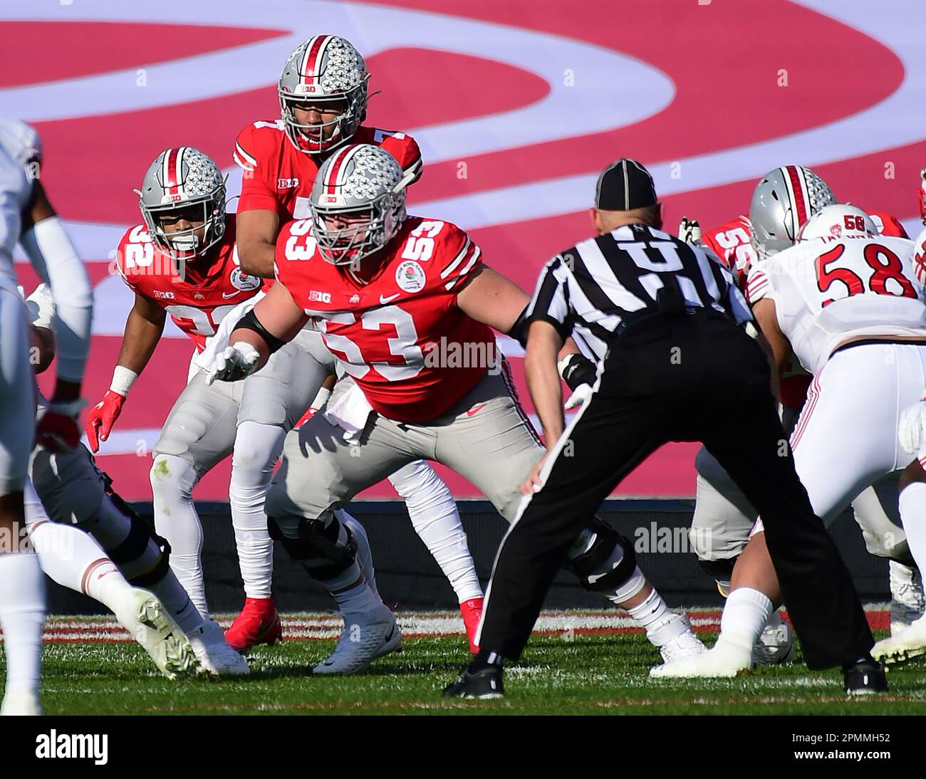 (FILE PHOTOS).former Ohio State buckeye Center (53) Luke Wypler is ...